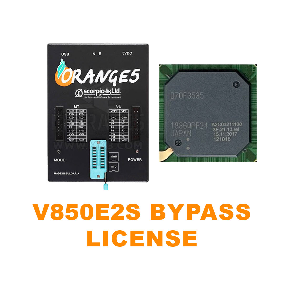 Orange5 V850E2s Bypass License For Orange 5 Programmer | MK3