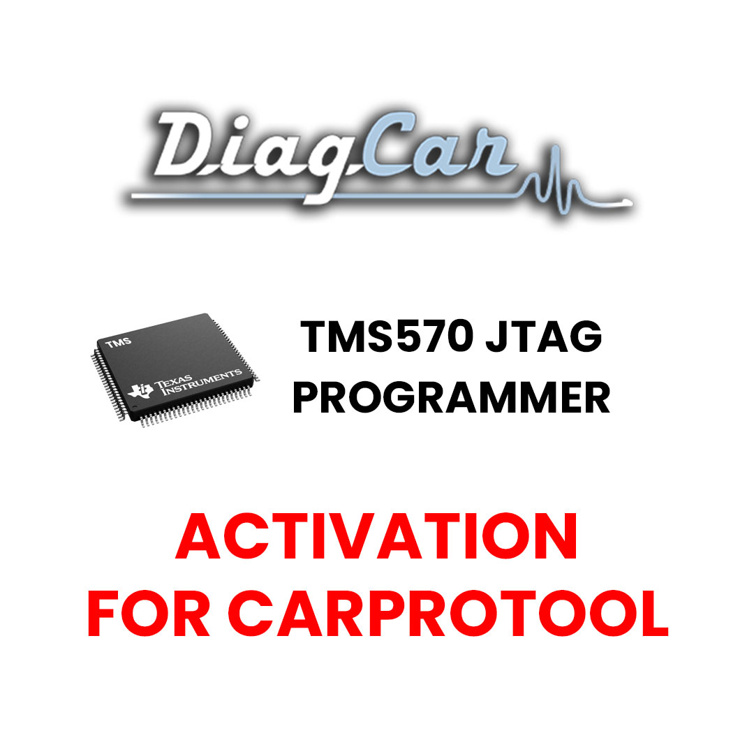 Diagcar Tms570 Jtag Programmer Activation For Carprotool Mk3
