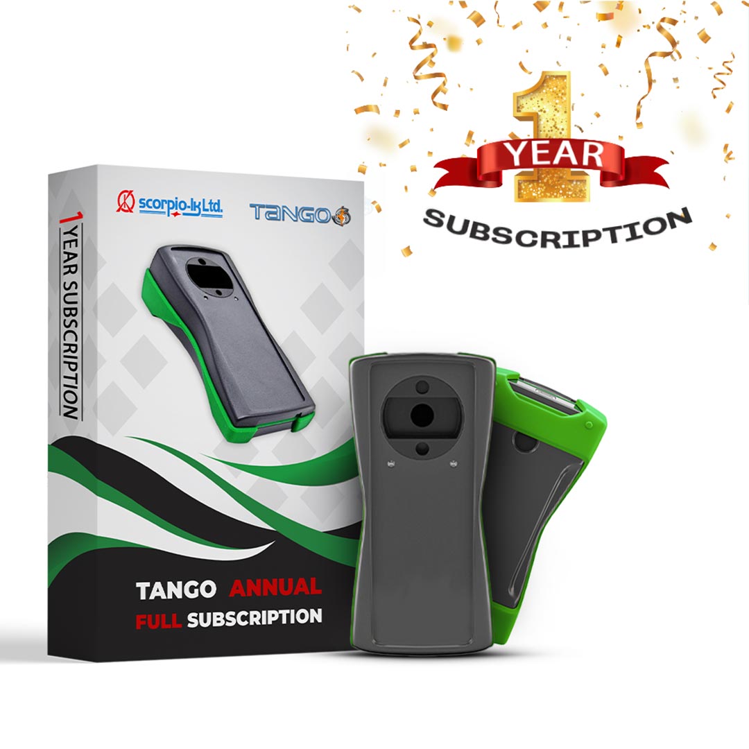 Tango Key Programmer Annual Subscription Tango Software Activation Mk3